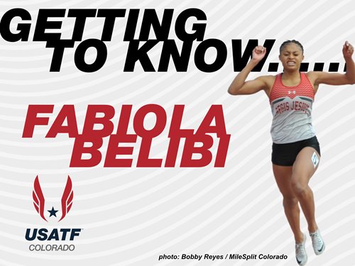 Getting to Know......FABIOLA BELIBI | USA Track & Field Colorado
